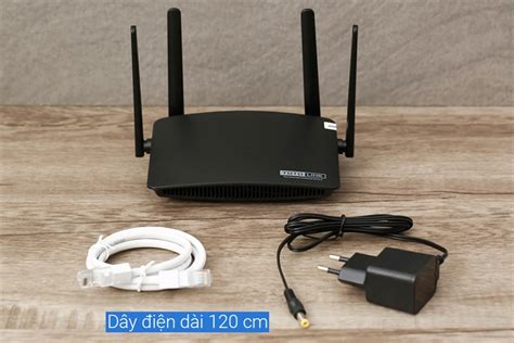 Router Wifi Chuẩn AC Totolink A R Đen