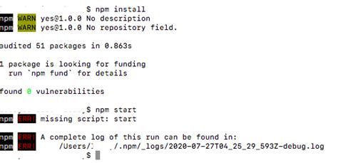 Npm Install Error · Issue 269 · Insidesherpajpmc Tech Task 2 · Github