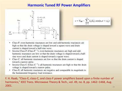 High Efficiency Rf Power Amplifierspptx