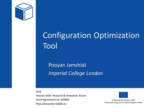 Configuration Optimization Tool Ppt