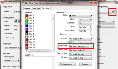 Plotting Lineweights In Monochrome Autodesk Community