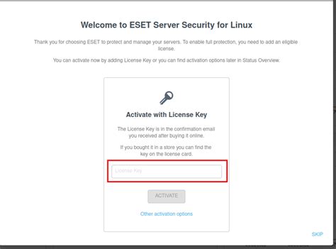 Install ESET Server Security Linux Server PROSPERITA KNOWLEDGE BASED