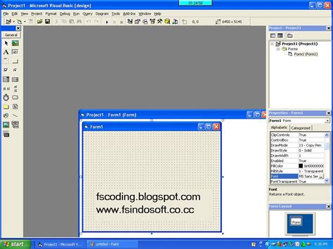 Visual Basic Programming Tampilan Visual Basic