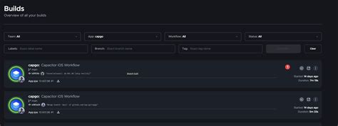 Automatic Capacitor IOS Build With Codemagic