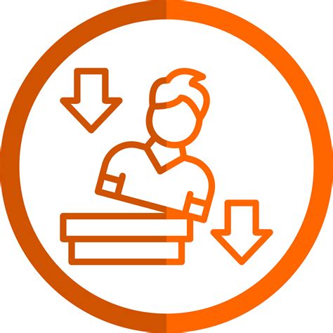 Falling Vector Icon Design 21185429 Vector Art At Vecteezy