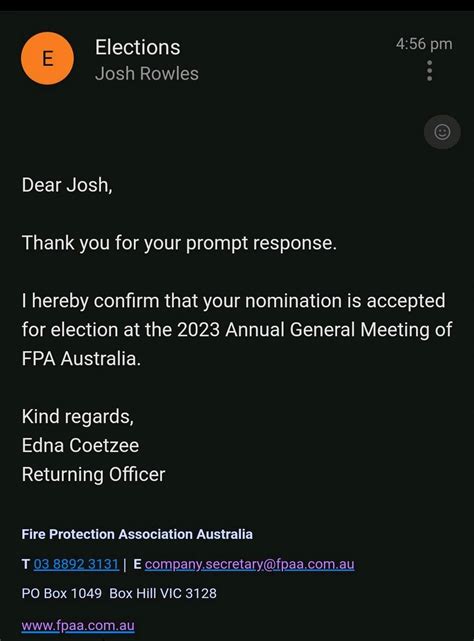 Josh Rowles On Linkedin I Have Officially Had My Nomination For A