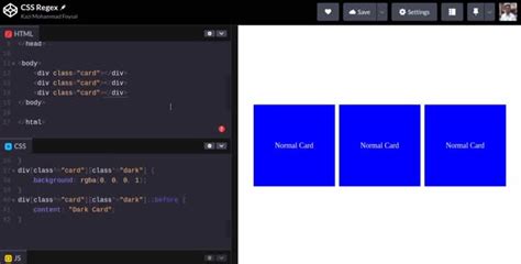 Kazi Mohammad Foysal On Linkedin Regex Selector In Css Div Classcard It Will Check For