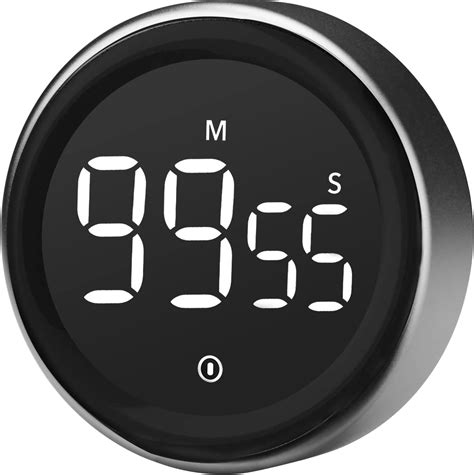 Aimilar Led Digital Kitchen Timer Magnetic Countdown Count Up Timer