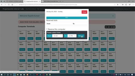 Cyber Cafe Management System In PHP Projectworlds Store