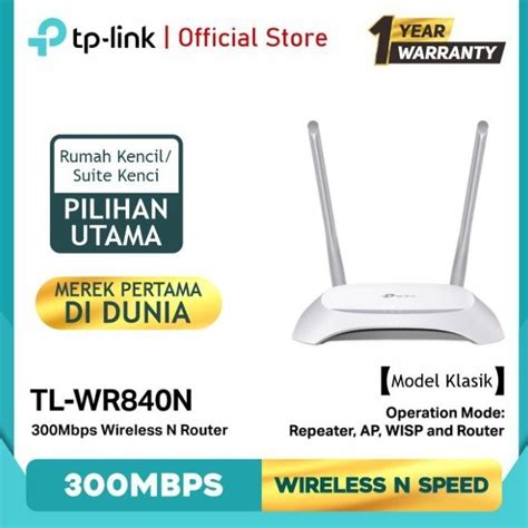 Jual Tp Link Router Tl Wr840N Murah Shopee Indonesia
