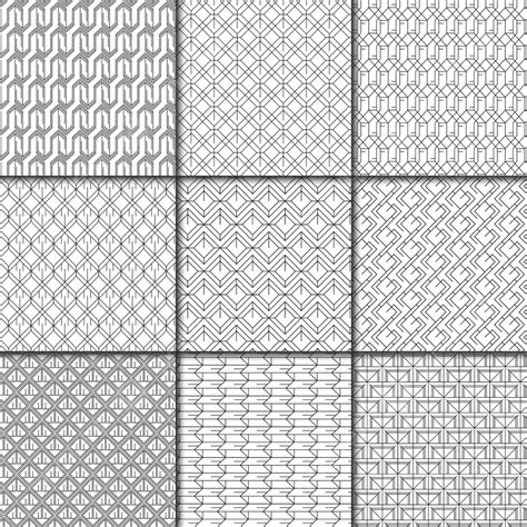 기하학적 무늬 배경 벡터 세트 배경 검은 그래픽 배경 일러스트 및 사진 무료 다운로드 Pngtree