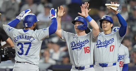 Teoscar Hernández Grand Slam Fuels Dodgers Blowout Of Yankees Los
