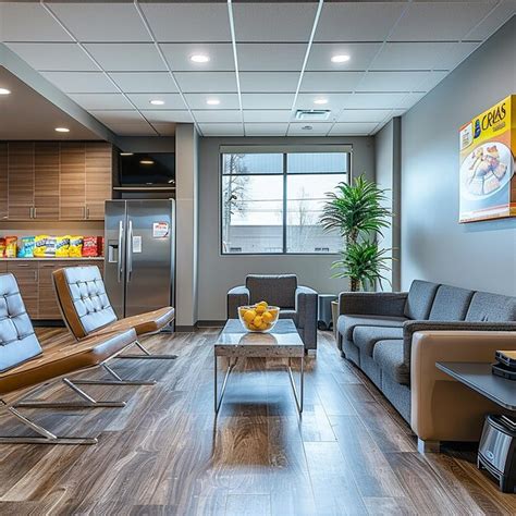 Openconcept Office With Collaborative Workspaces Premium Ai Generated Image