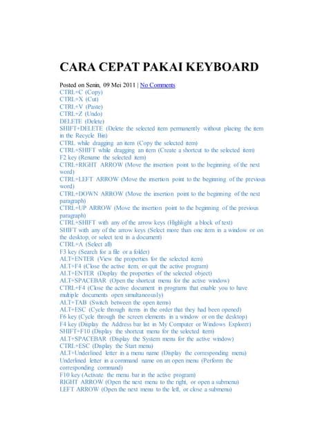 Windows Generalkeyboardshortcuts Pdf