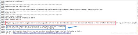 Maven Install 报错：to See The Full Stack Trace Of The Errors Re Run