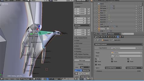 Modeling Bone Constraint Blender Stack Exchange