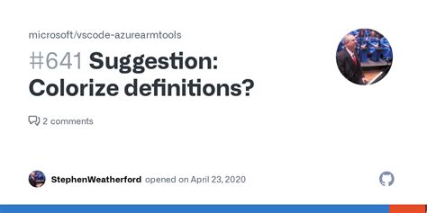 suggestion colorize definitions · issue 641 · microsoft vscode