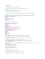 Lab Part User Defined Functions Docx Functions Class User Defined Functions