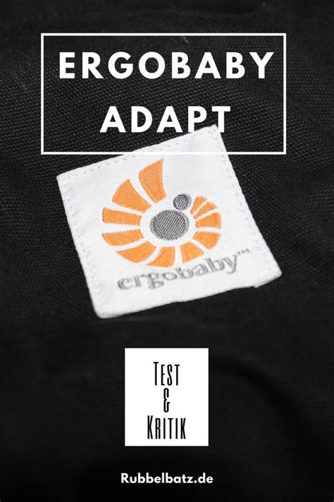 Ergobaby Adapt Test: So gut ist sie im Vergleich der besten Babytragen