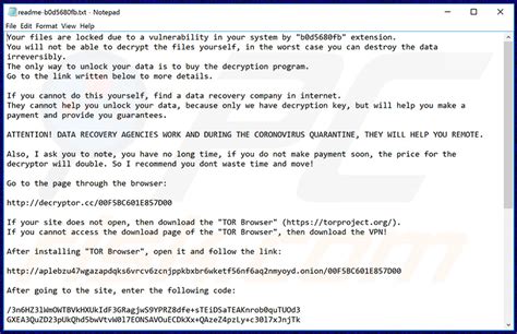Sodinokibi Ransomware Decryption Removal And Lost Files Recovery Updated
