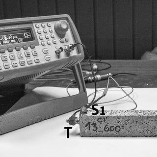 Illustration Of The Ultrasonic Pulse Method Experimental Set Up Download Scientific Diagram