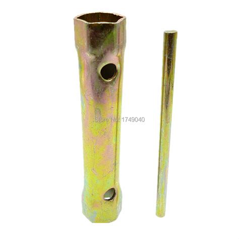 Spark Plug Spanner Metric Wrench Double Ended Socket Wrench 16mm 18mm Tubular Box Spanner Tool