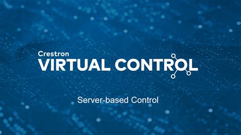 Minska Antalet Enheter Med Ett Serverbaserat Kontrollsystem Från Crestron Special Elektronik