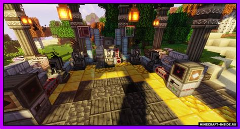 Assembly Line Machines 1193 1182 1171 1165 Моды для Майнкрафт Minecraft Inside
