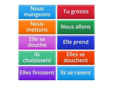 Le Passe Compose Complet Flip Tiles