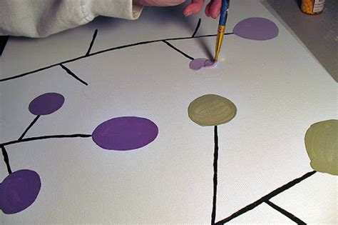 Circle Tree Modern Art How Does She