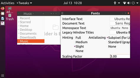 Display Scaling Setting Difference Between Gnome Tweaks And Gnome Display Settings Ask Ubuntu