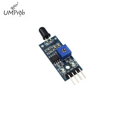 Lm393 4 Pin Ir Flame Detection Sensor Module Fire Detector Infrared