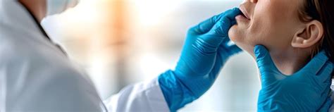 Premium Photo Patient Undergoing Thyroid Test Emphasizing Importance Of Thyroid Health Checks