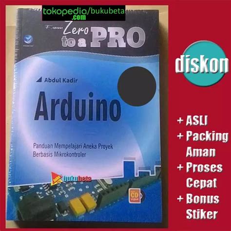 Jual From Zero To A Pro Arduino Cd Abdul Kadir Diskon 25