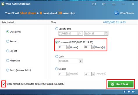 Cara Shutdown Laptop Komputer Otomatis Dengan Wise Auto Raina Id