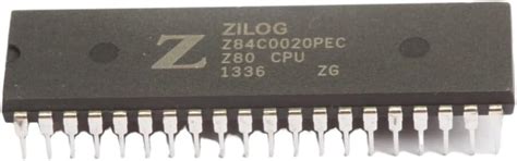 Amazon 1個 ロット Z84c0020pec Z80cpu Z80 Cpu Z80 Cpu Dip 40。 Generic Cpu 通販