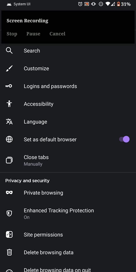 Scroll To Hide Toolbar Is Now Optional On Nightly Swipe Toolbar Too Rfirefox
