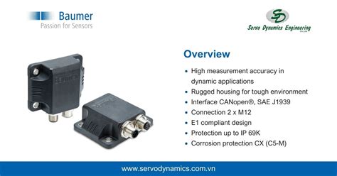 Servodynamics Baumer Motioncontrol Precisionengineering Sensortechnology