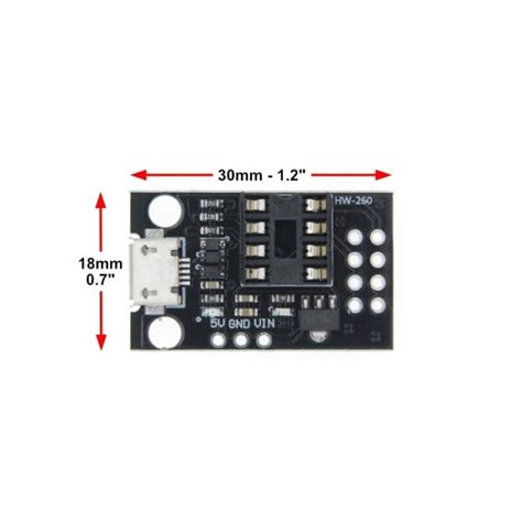 Attiny Mini Dev Board For Attiny85 Attiny13a Attiny25 And Attiny45