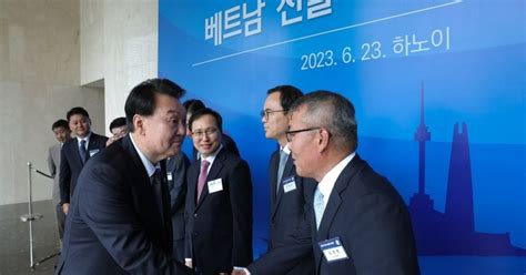 1호 영업사원 尹 기업애로 꼼꼼히 듣고 베트남에 전달했다