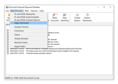 Extracting Passwords From Microsoft Edge Chromium Elcomsoft Blog