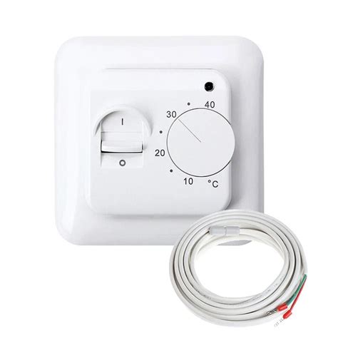 Space Temperature Thermostat Pc Material 16a Thermostat Control Switch £17 39 Picclick Uk