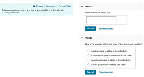 Solved ReviewI Constants Periodic Table Part A Collagen Chegg