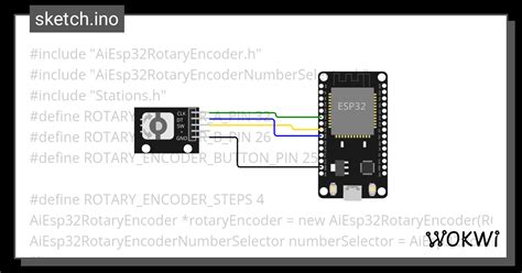 Pruebas Rotary Esp32 Wokwi Esp32 Stm32 Arduino Simulator