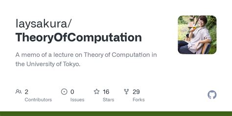 Github Laysakuratheoryofcomputation A Memo Of A Lecture On Theory