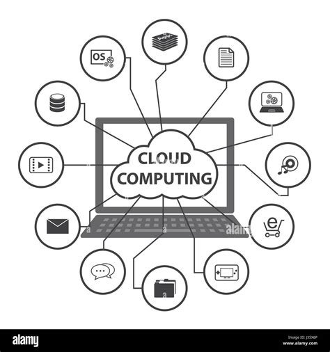 Big Data Cloud Computing Concept Stock Vector Image And Art Alamy