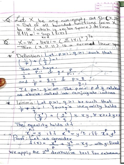 Functional Analysis Notes Pdf