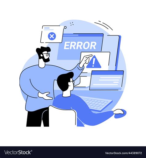 Remote Troubleshooting Isolated Cartoon Royalty Free Vector
