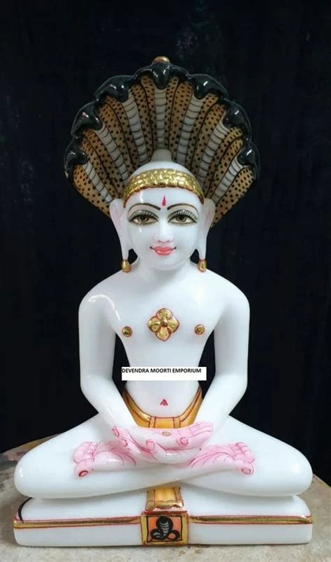 Marble Swethamber Jain Parshvanath Swami Bhagwan Statue Home At Rs 25000 In Jaipur