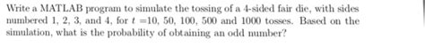 Solved Please Write The Matlab Code And Relevant To This 4